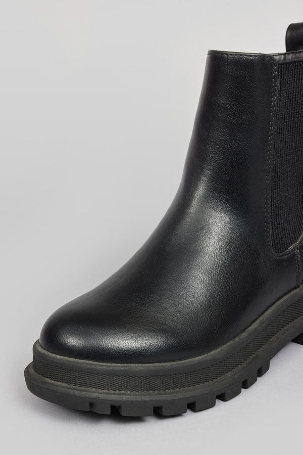 ARETHA STRETCHED ELASTIC GUSSET BOOT - William Lamb Group